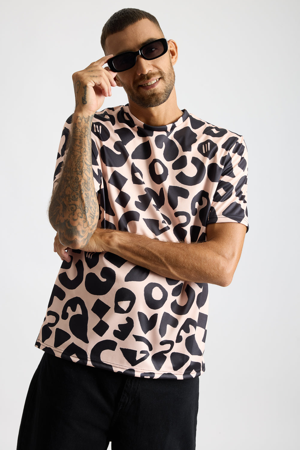Printed Men's T-Shirt - Spotty